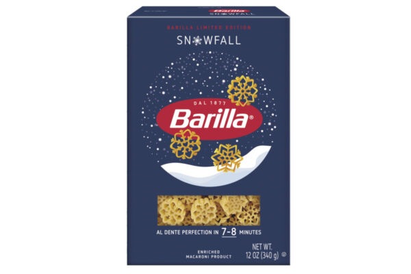Barilla launches limited-edition ‘Snowfall’ pasta - Italianfood.net